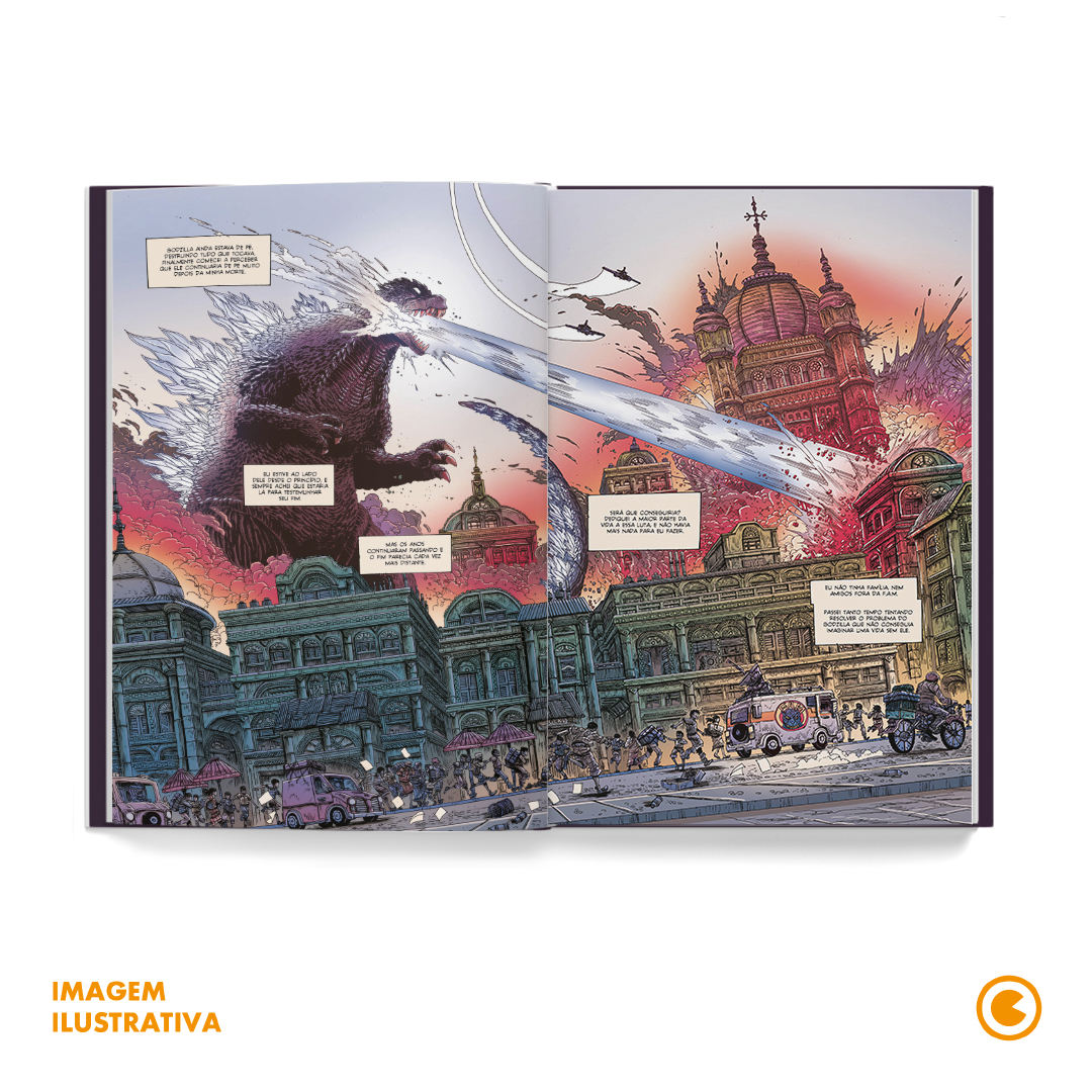 O Rei dos Monstros chega à Conrad arrasando tudo na HQ Godzilla – A ...